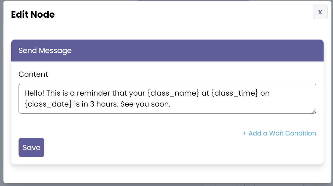 How To Set Up an Automation for Class Reminders - LenzVU Marketing ...