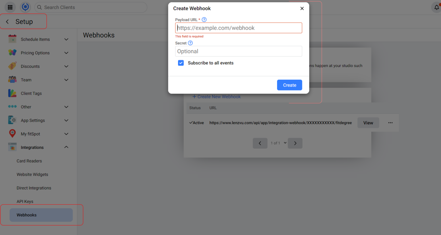fitDEGREE integration guide - LenzVU
