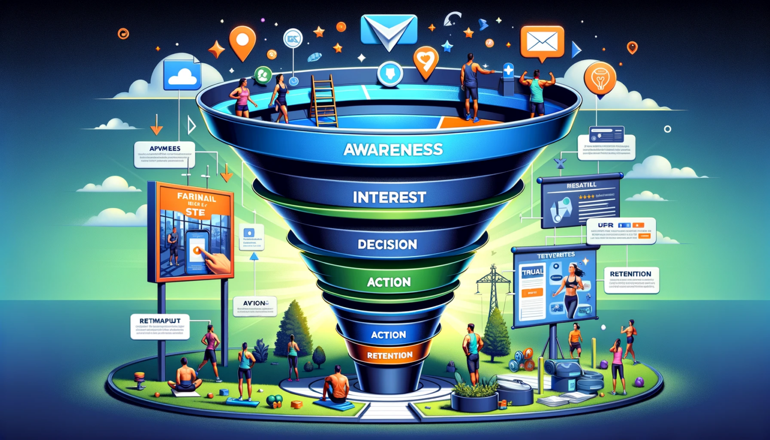 Designing an Effective Sales Funnel for Your Gym Or Fitness Studio - LenzVU